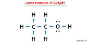 C2H5OH (Ethanol) Lewis Structure in 6 Steps