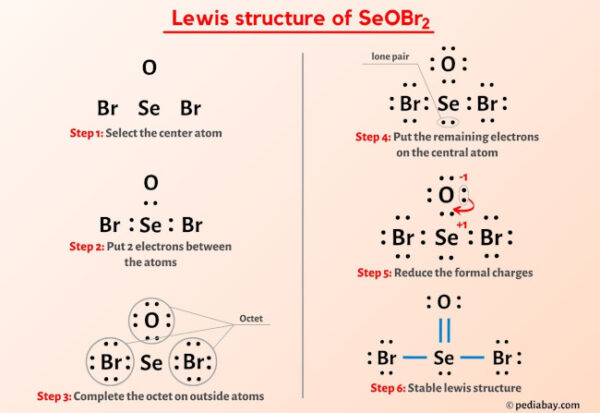 SeOBr2 Lewis Structure in 6 Steps (With Images)